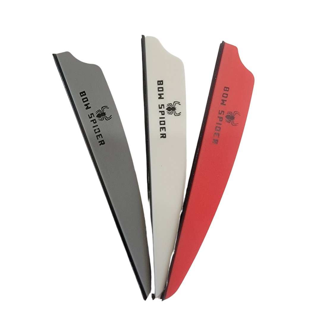 Q2i Archery - Fusion X-II 3.0" Low Profile Vanes (12 pack of vanes ...